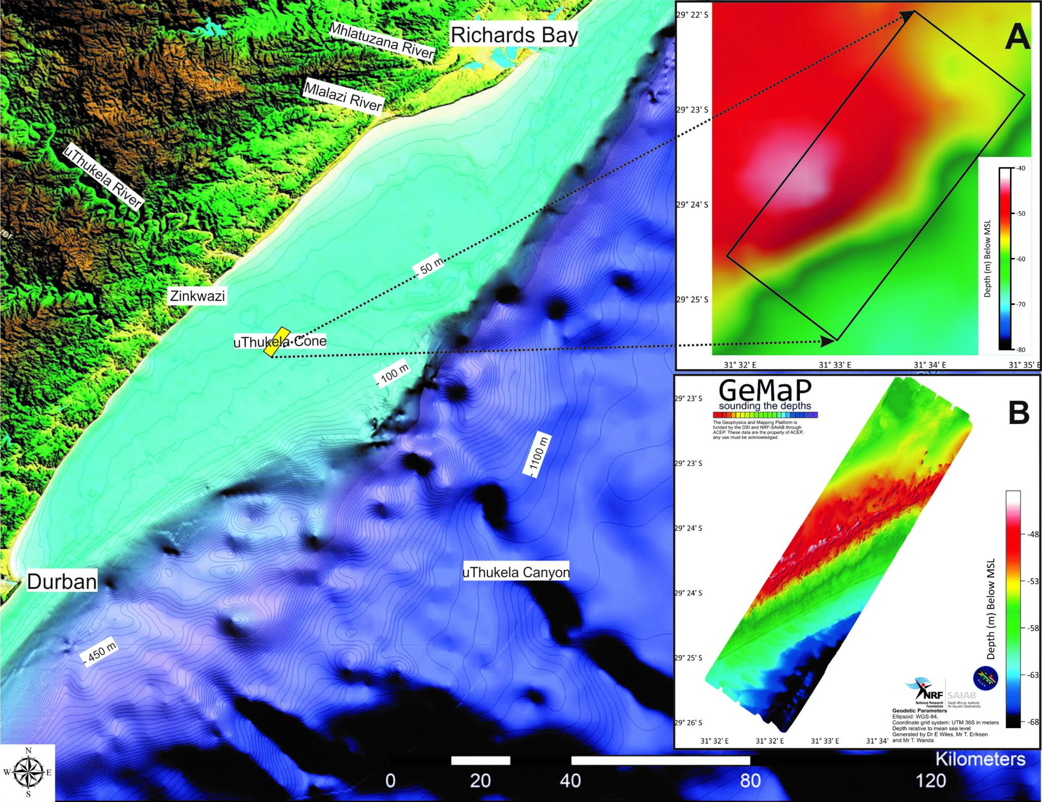 Highlighting the value of using multibeam bathymetry in marine spatial planning within the ...